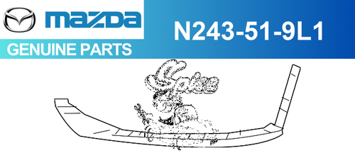 Mazda Front Bumper Driver Side Deflector N243-51-9L1 for 16-19 Miata | eBay