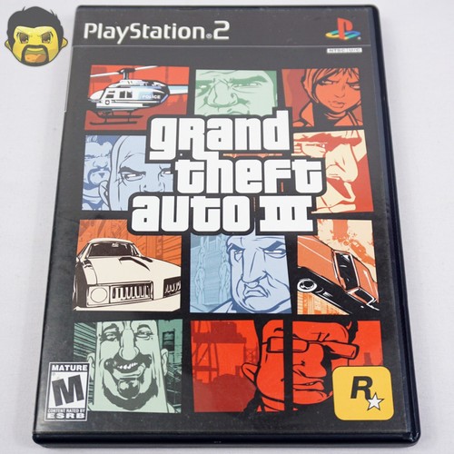 Grand Theft Auto III GTA 3 PS2 CIB (Sony PlayStation 2, 2001) 1st Print ...