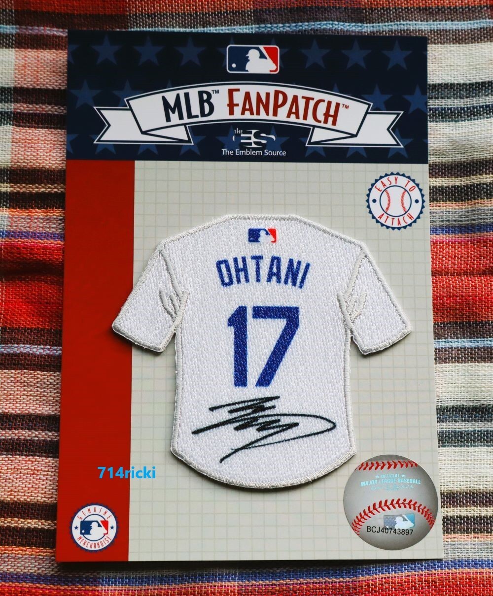 Los Angeles Dodgers Shohei Ohtani Patch FanPatch Collector Official MLB ...
