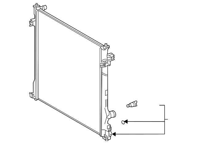 Toyota Genuine OEM 16400-f0080 Radiator ASSY 16400F0080 for sale online ...