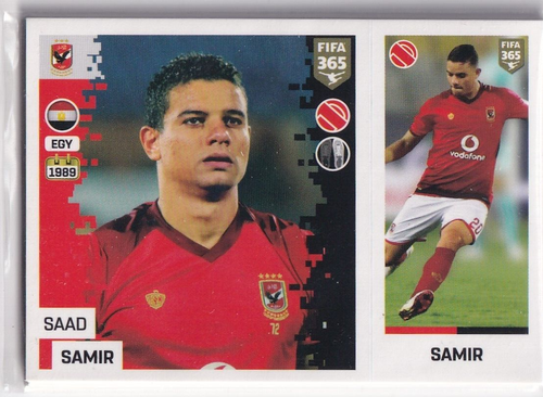 Panini Fifa 365 2019 Sticker Nr. 354 Saad Samir (Al Ahly SC) | eBay.de