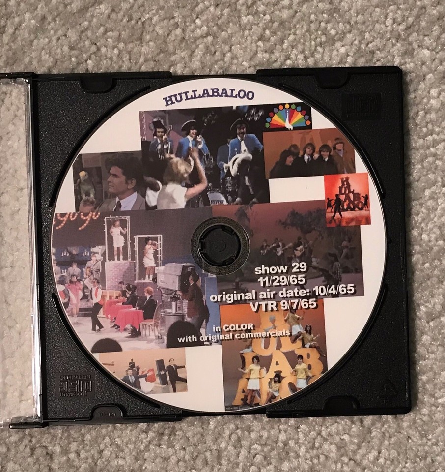 HULLABALOO TV show November 29, 1965 In Color with original commercials ...