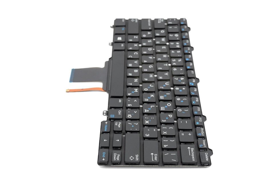 New DELL Latitude Russian RU Keyboard 5250 E7250 0TCKW6 Backlit TCKW6 ...