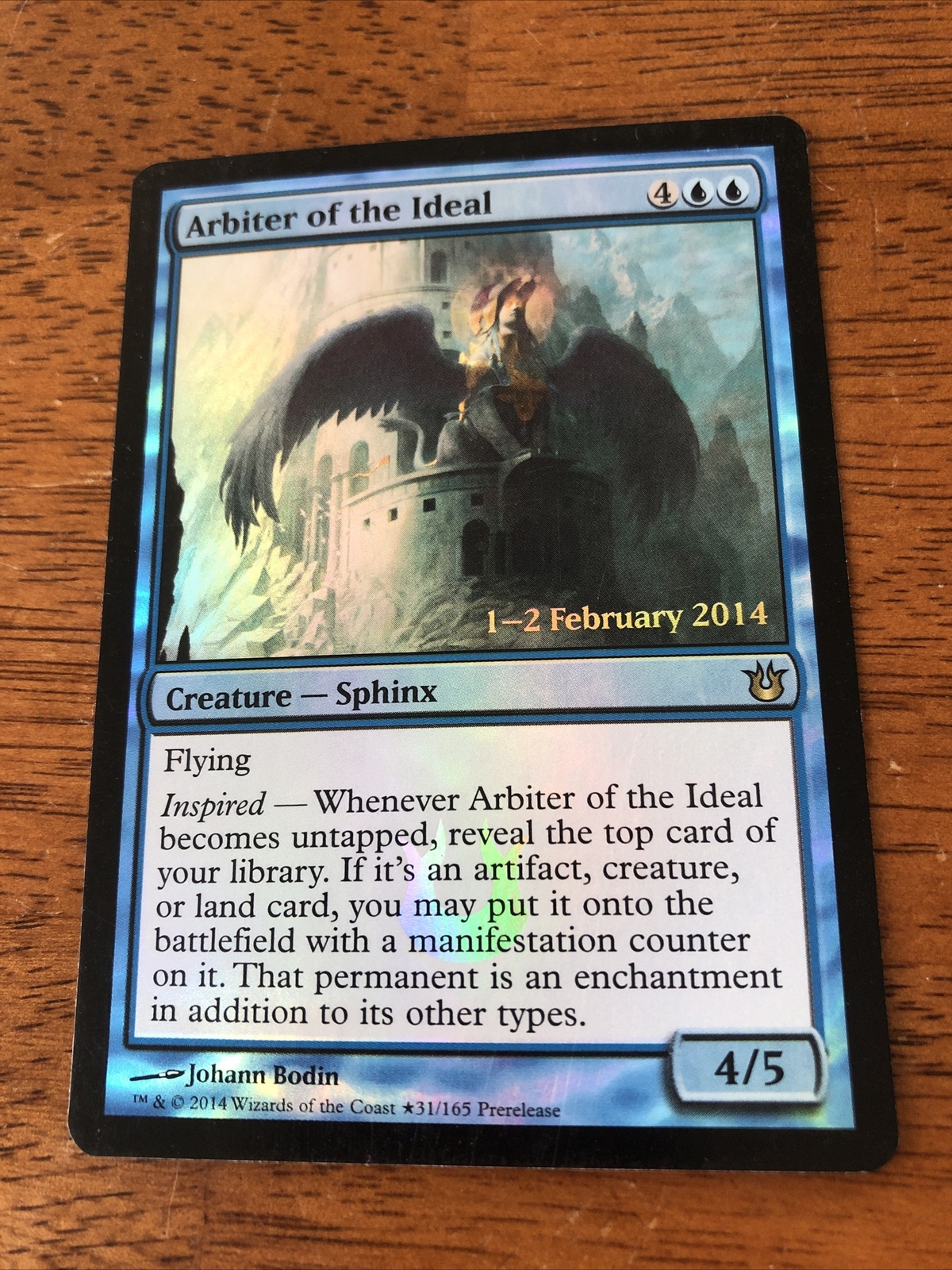 MTG Arbiter of the Ideal Pre-Release & Release Promos 031/165 Foil ...