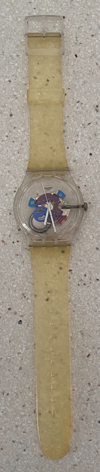 Swatch Watch Random GHOST SUOK111 Jelly Original Band… - Gem