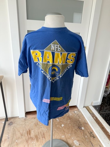 Vintage Los Angeles Rams Logo 7 T-Shirt - Extra Large XL - 1991 NFL | eBay