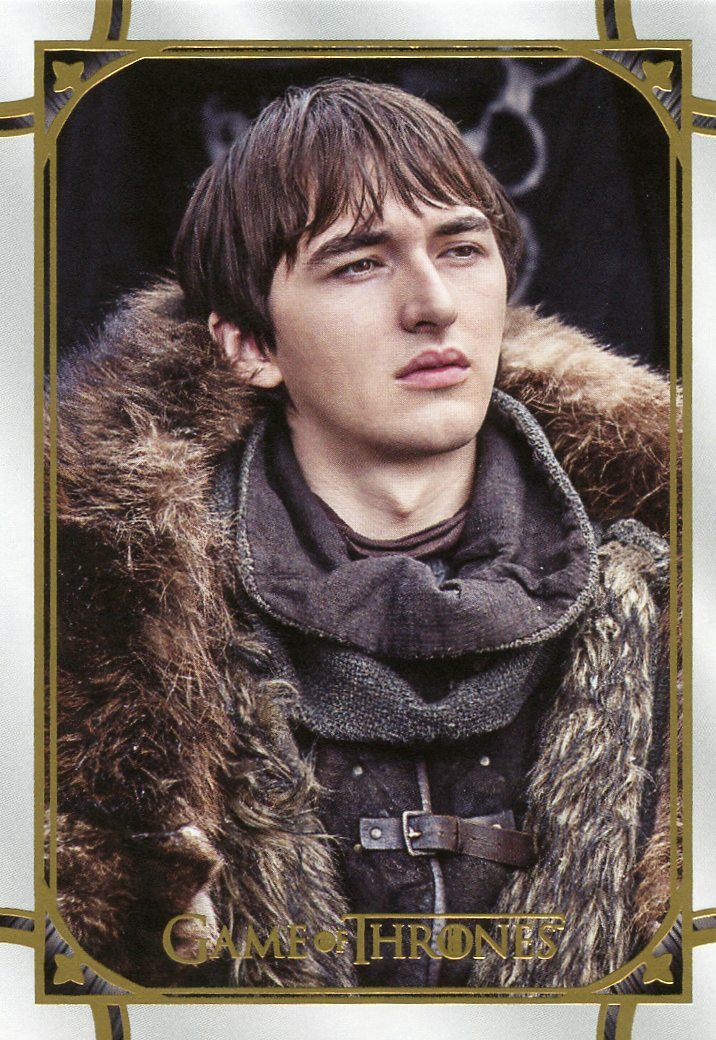 SCARCE Game of Thrones Iron Ann S2 Gold Parallel card 197 Bran Stark 98 ...