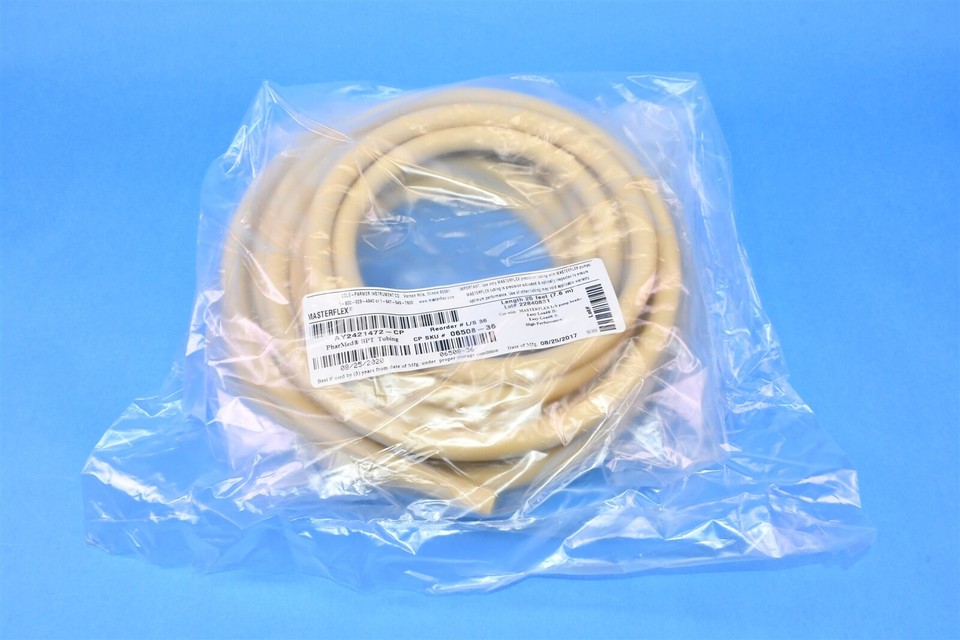 25ft Masterflex PharMed® BPT Precision Pump Tubing AY2421472-CP ...