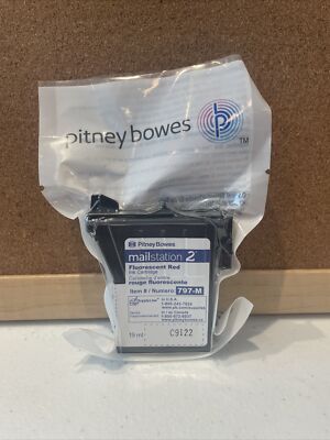 Pitney Bowes 797-M Fluorescent Red Ink Cartridge Replacement ...