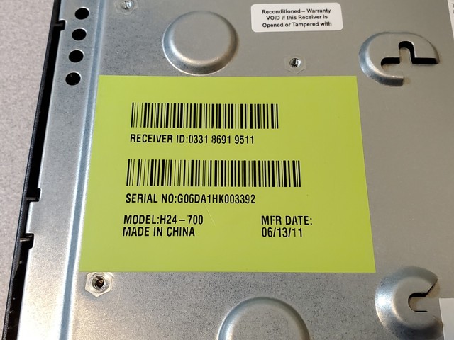 DIRECTV H24 HD H24-700 Hi Definition Satellite Receiver W/ Remote ...