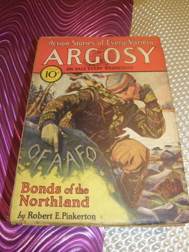 ARGOSY PULP FEB 28 1931 J U GEISY FRED MACISAAC ROBERT E PINKERTON W ...