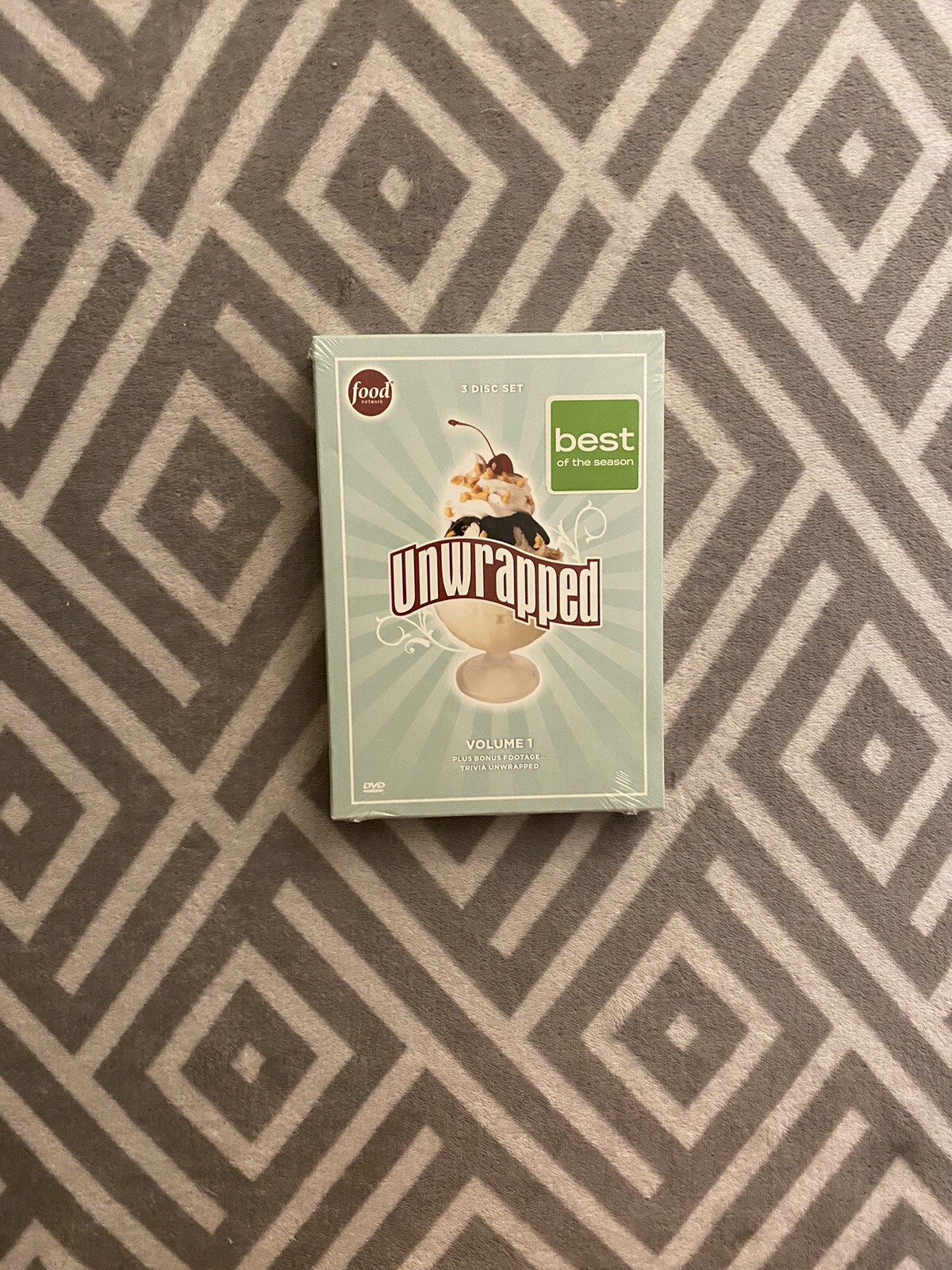 NEW RARE OOP FOOD NETWORK UNWRAPPED BEST OF THE SEASON VOLUME 1 ONE TV ...