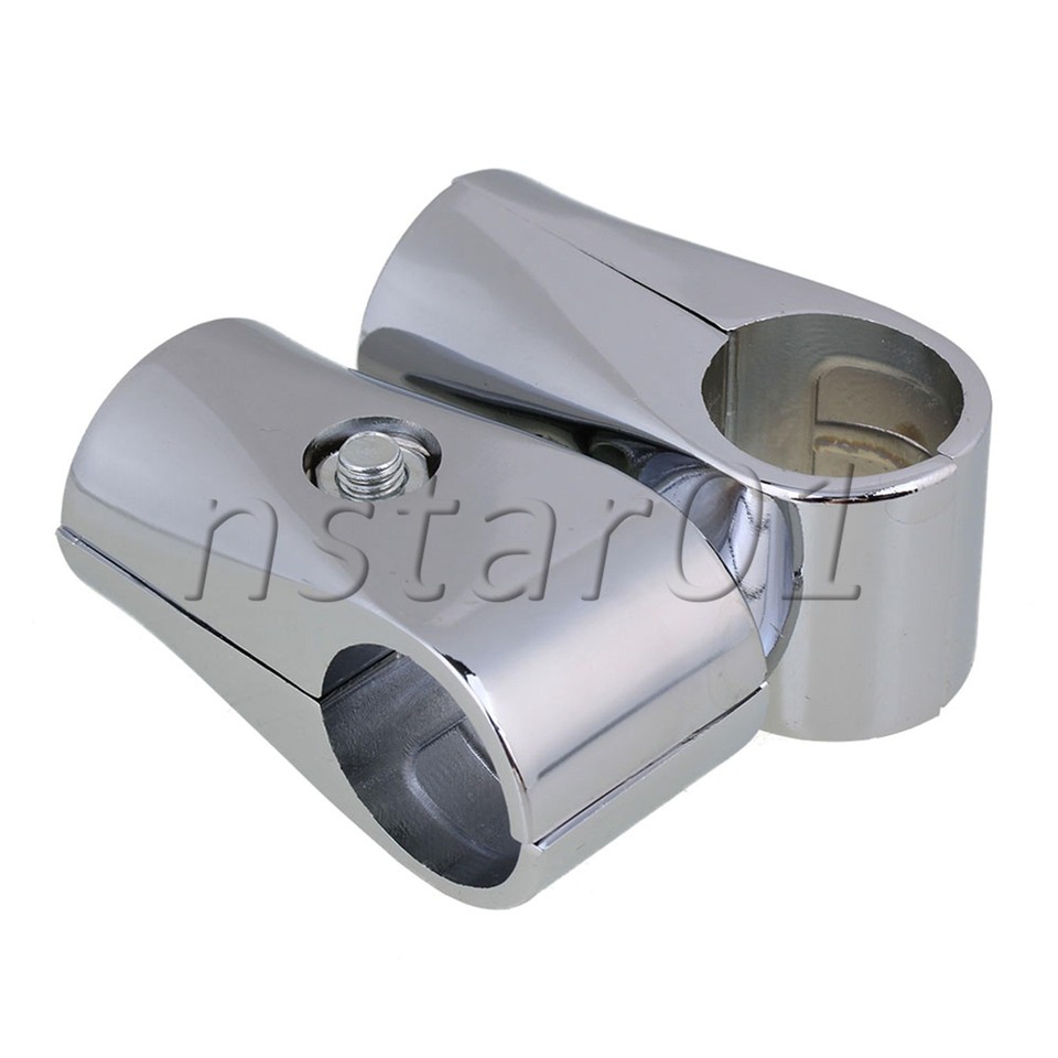 2PCS 32mm Display Rack Clamp Pipe Fittings Scaffold Composite Tube Tee ...