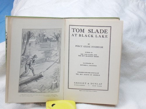 P. K. Fitzhugh, Tom Slade at Black Lake, Boy Scouts America 1st Ed., 1920 (B20) | eBay
