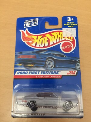 Hot Wheels 2000 First Editions '67 DODGE CHARGER 28/36 in Silver New in ...