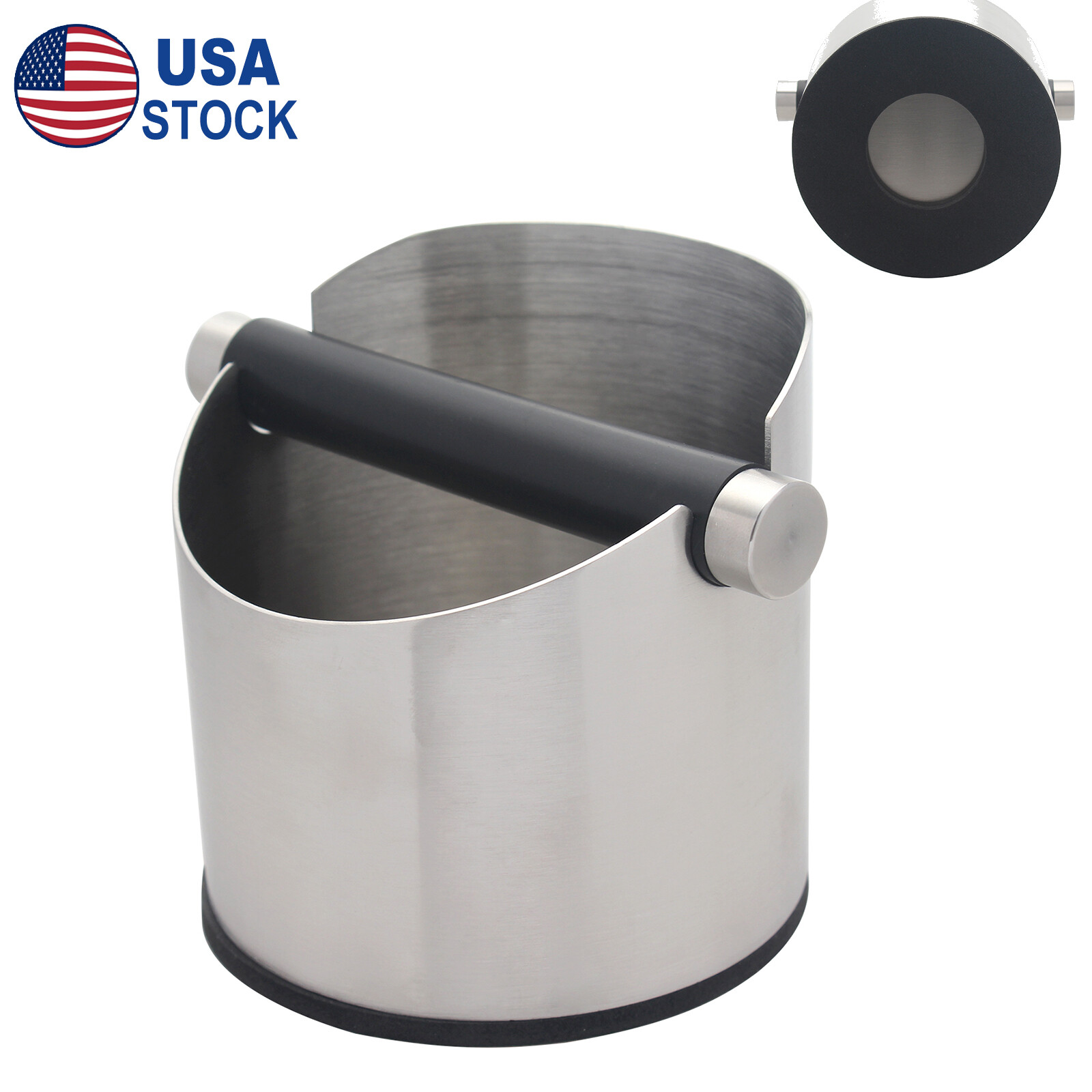 Coffee Grounds Knock Box Detachable Knock Bar Espresso Powder Residue ...