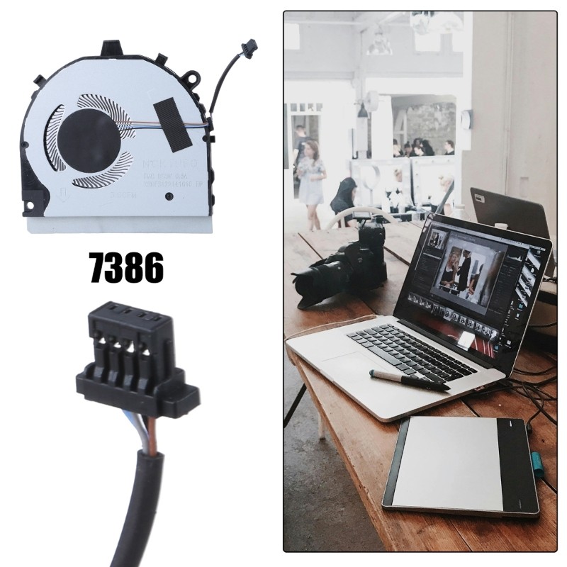 Replacement Laptop CPU Cooling Fan Laptop Notebook Graphics Card Radiator | eBay UK