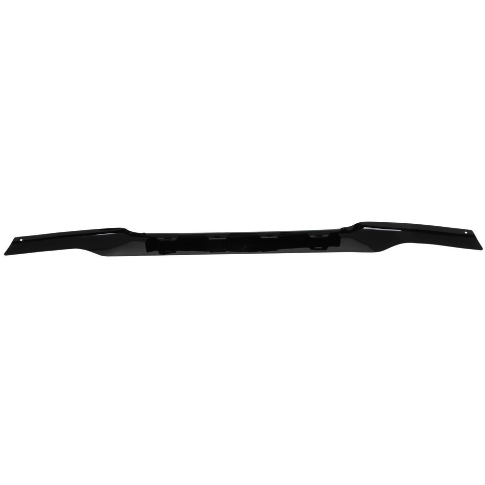Low Profile Bug Shield Hood Stone Deflector Black For Ford F-150 F150 ...