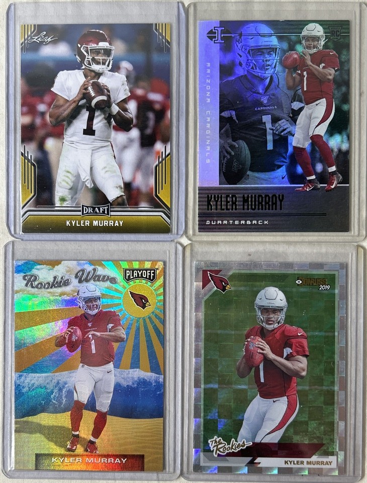 Kyler Murray Lot Of 18 Rookie Cards RC Leaf/Panini Oklahoma Arizona ...