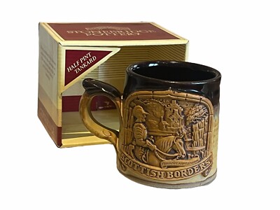 Stonebridge Pottery - Half Pint Tankard Traditional Beer Mug “Scottish ...
