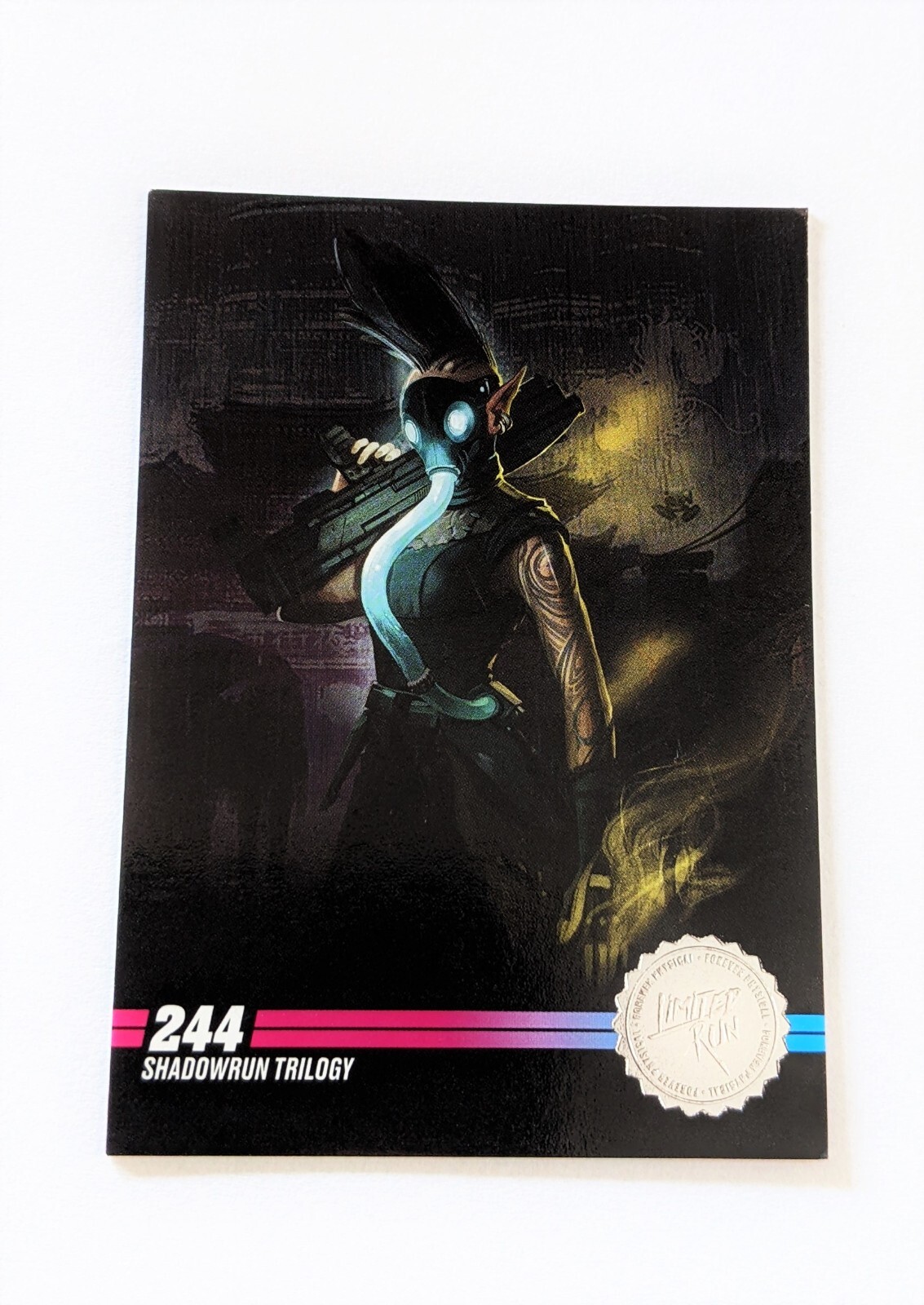 Limited Run Games SILVER Trading Card 244 (Series 3) Shadowrun Trilogy ...