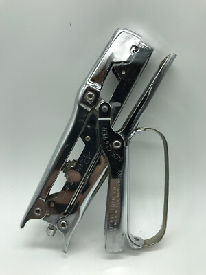 Vintage ACE Clipper Stapler Ace Fastener Co. Model No. 700 702 Made in ...