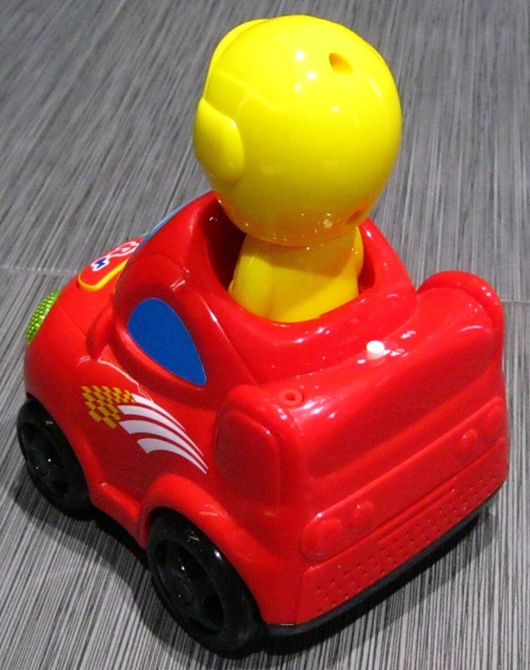 VTECH Move and Zoom Racer Race Car with Rattle and Shake Driver RC Car ...