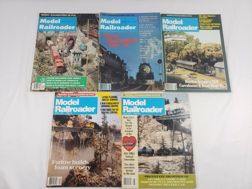 Model Railroader Vintage Magazine 70's and 80's issues | eBay