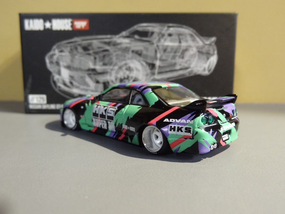 Kaido House x Mini GT 1993 Nissan Skyline GT-R R33 HKS V1 KHMG129 ...