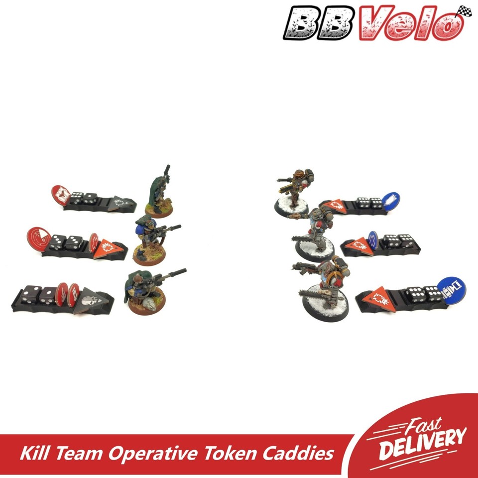 Operative Token Caddies Inc Dice Status & Wound Tracker Counter For ...