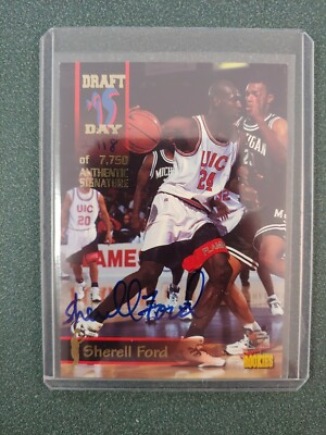 1995 Signature Rookie Sherrell Ford Autographed Card - #2918/7750 | eBay