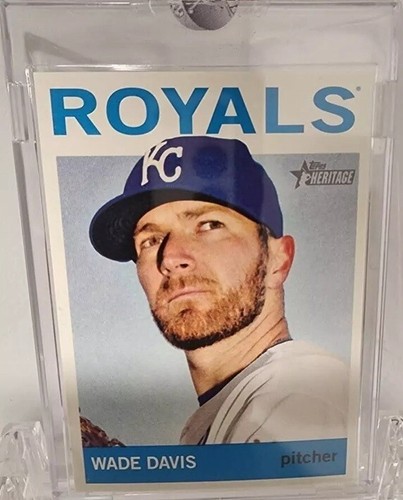 2013 Topps Heritage High Number TOPPS VAULT 1/1 Wade Davis #H565 | eBay