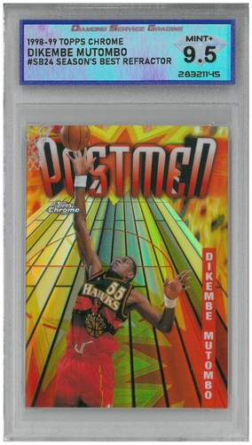 1998-99 Topps Chrome - Season's Best Postmen Dikembe Mutombo #SB24 ...
