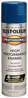 Fast Dry Professional; 15 OZ; Gloss Royal Blue; Spray Enamel Gloss ...