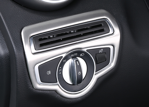 Headlight Switch Control Frame Trim For Mercedes-Benz GLC 2016-2022 ...