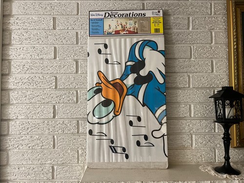 Rare Vintage Disney Room Decorations Priss Prints Donald Duck with ...