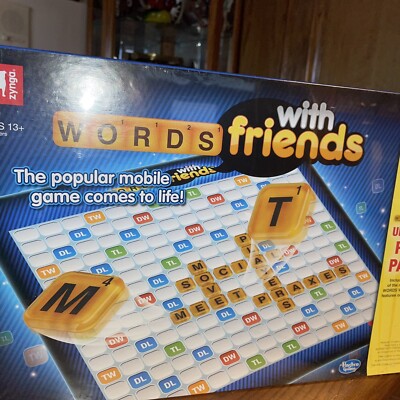 Words with Friends Board Game by Hasbro & Zynga *NEW Sealed* | eBay