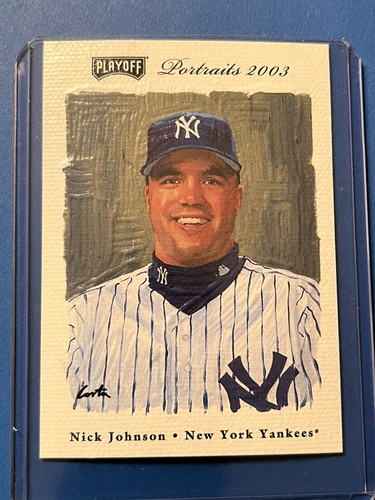 2003 (YANKEES) Playoff Portraits #114 Nick Johnson | eBay