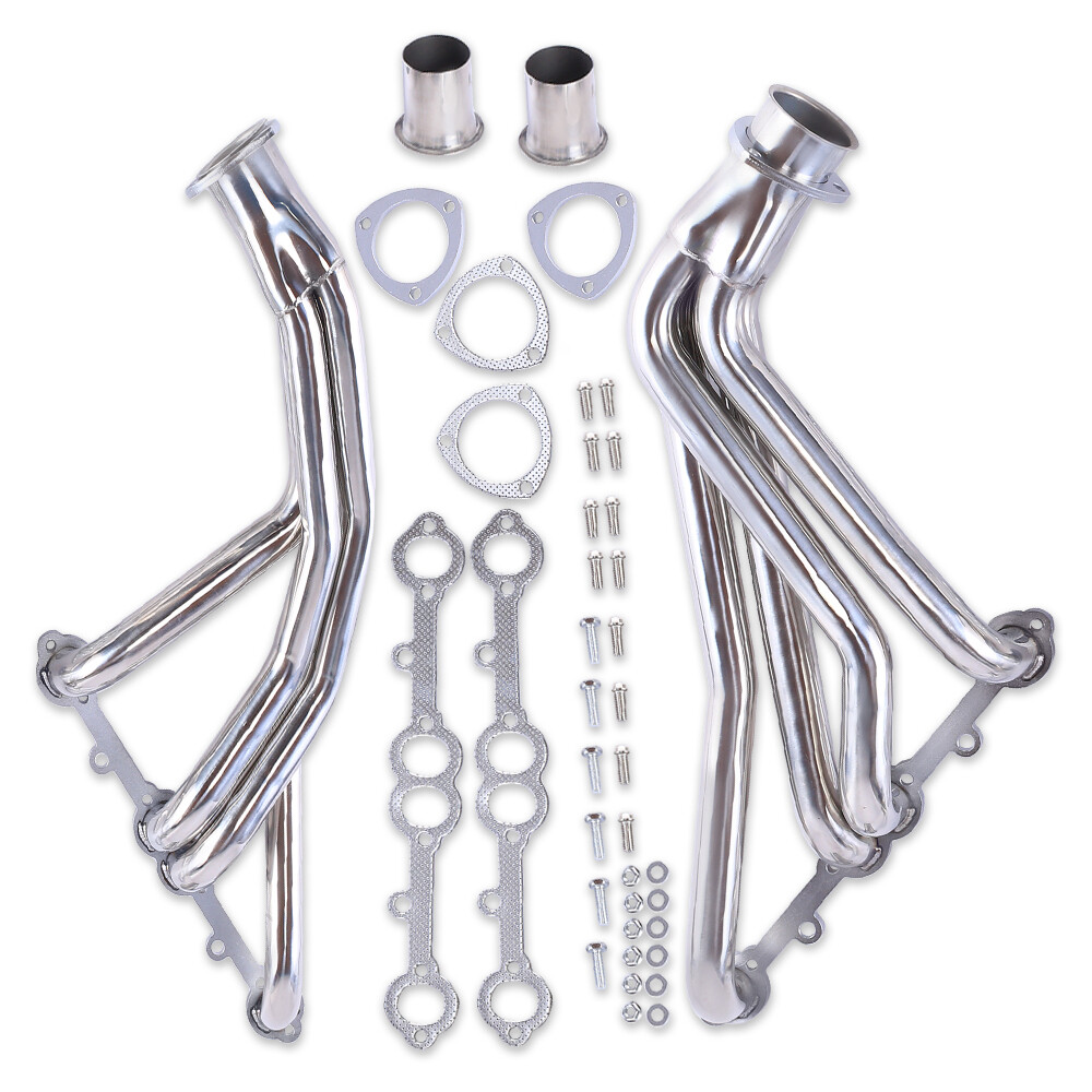 Stainless Steel Headers For GMC SBC 265 383 400 GM Pickup C10 1966-1972 ...