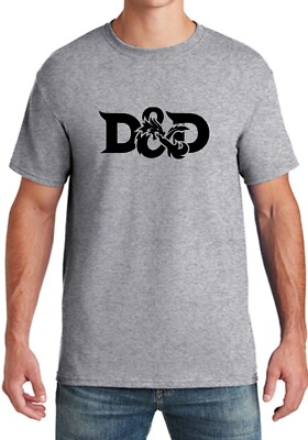 Dungeons and Dragons D&D Tee Shirt Free Shipping New w/ Tags Multi ...