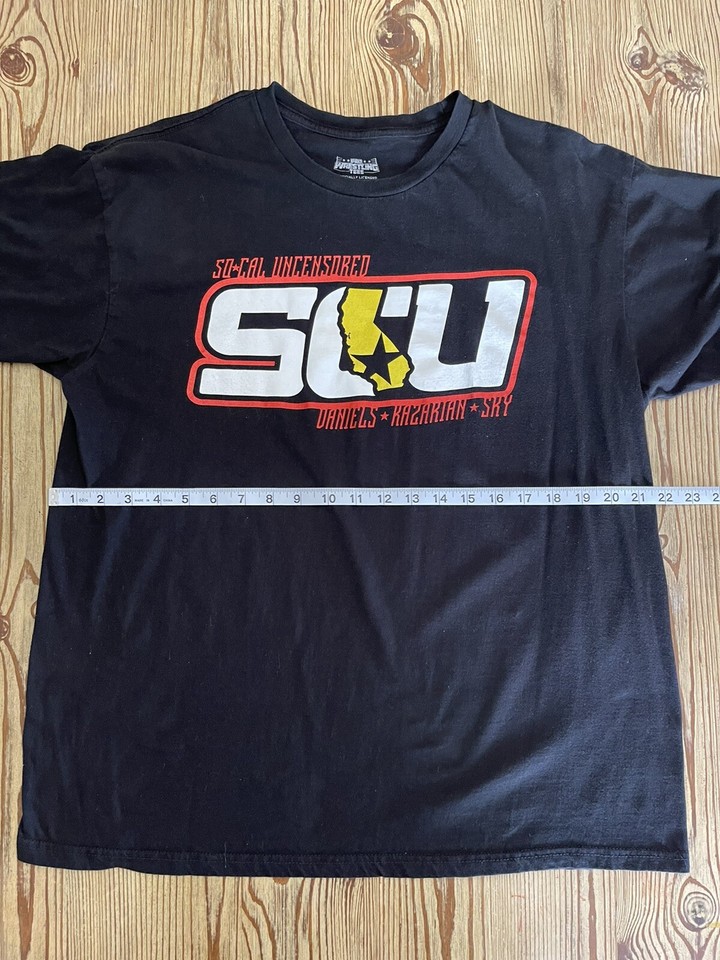 SCU SoCal Uncensored Daniels Kazarian Sky AEW Wrestling T-Shirt Men's ...