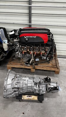 2016 Dodge Viper Complete Engine & Transmission Dropout Swap With ECU ...