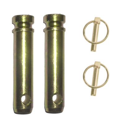 2x Link Pin Cat 1 Size 7/8" x 88MM Tractor Trailer Linkage Cat 1 c/w ...