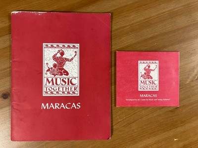 MUSIC TOGETHER MARACAS Song Collection Sheet Music Book and Audio CD | eBay