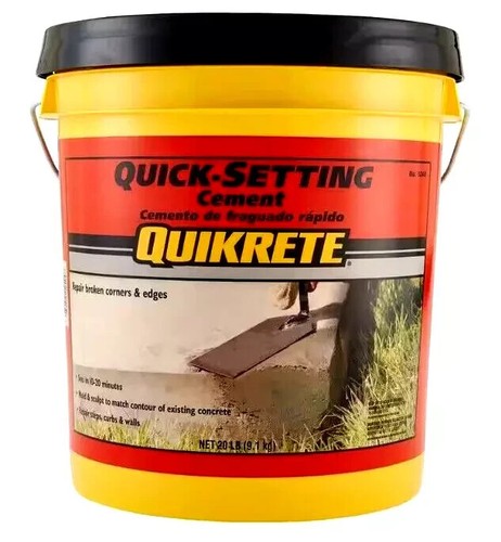 Quikrete Quick-Setting Cement Sets in 10 - 15 Minutes - 20 lb. | eBay