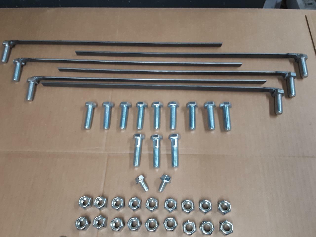 Western/SnowEx 33259 Snow Plow mount Bolt Kit 05-07 Ford Superduty ...