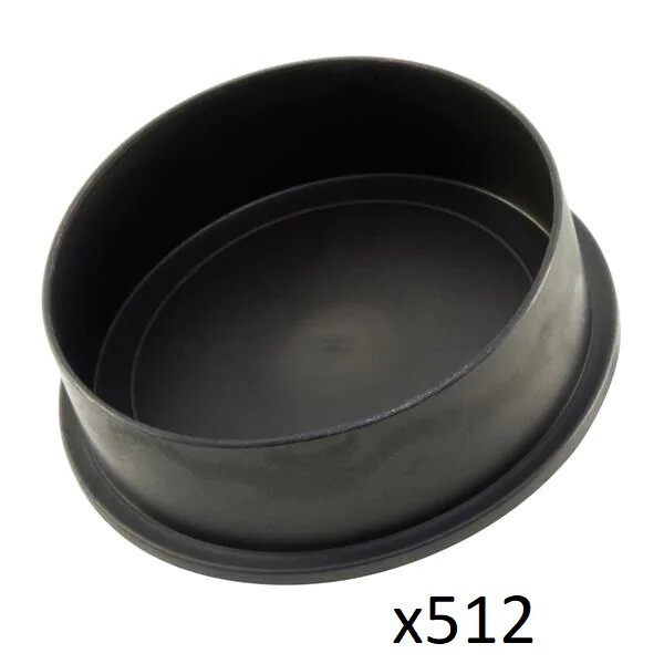 512 Wesco Aircraft MS90376-10RB CEC-10 Caplugs Plastic Conductive Caps ...