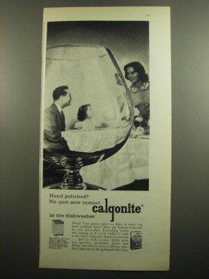 1960 Calgonite Detergent Advertisement - Hand polished? | eBay