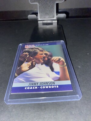 1990 Jimmy Johnson Pro Set NFL Head Coach #85 | eBay