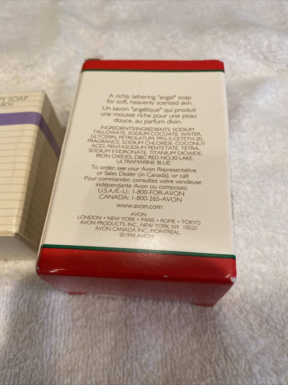 Avon Tranquil Moments Aromatherapy Relaxing Soap 3.5 oz & Angel Soap by ...